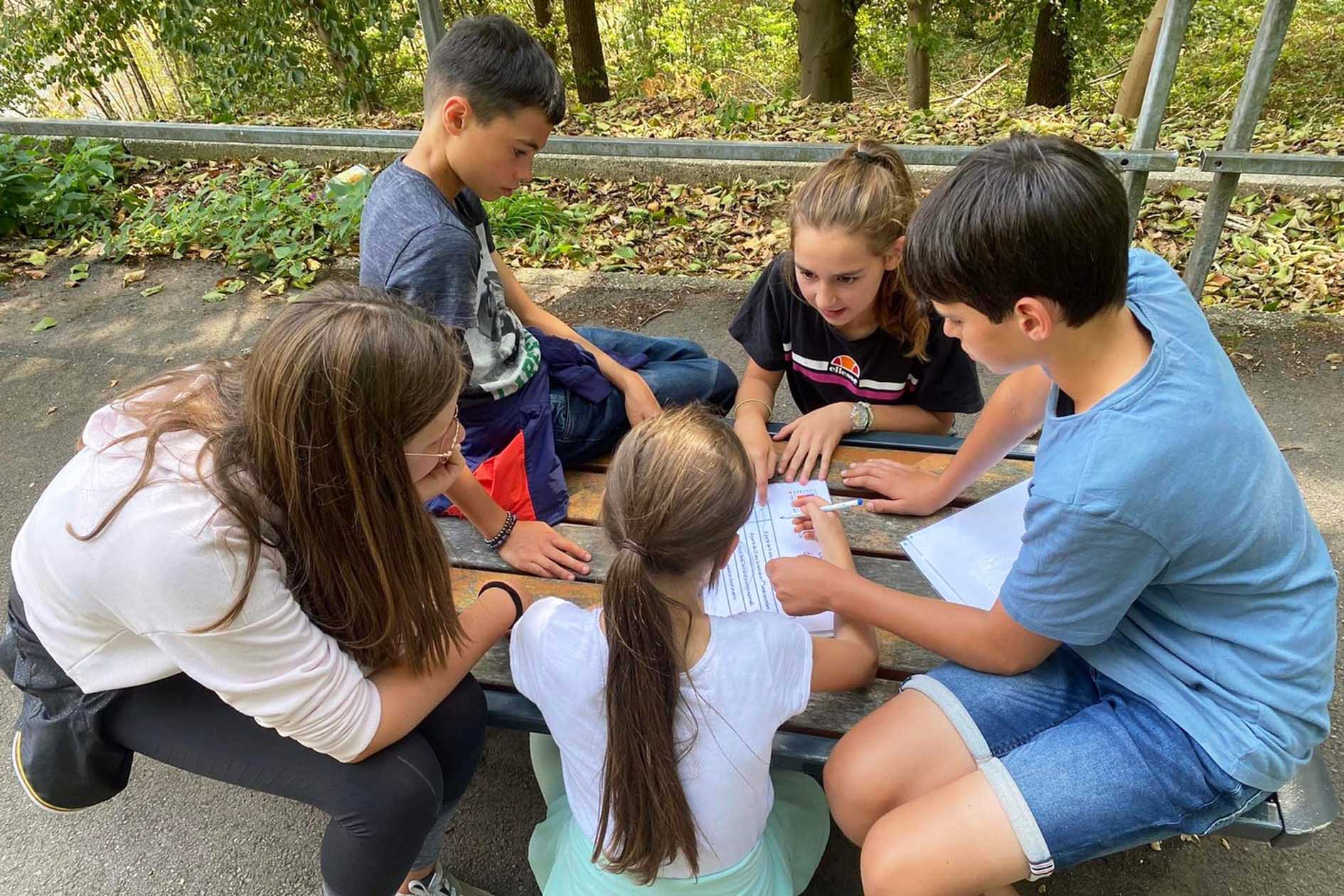 Pour les élèves de 1re : activités extérieures pour faire connaissance ...